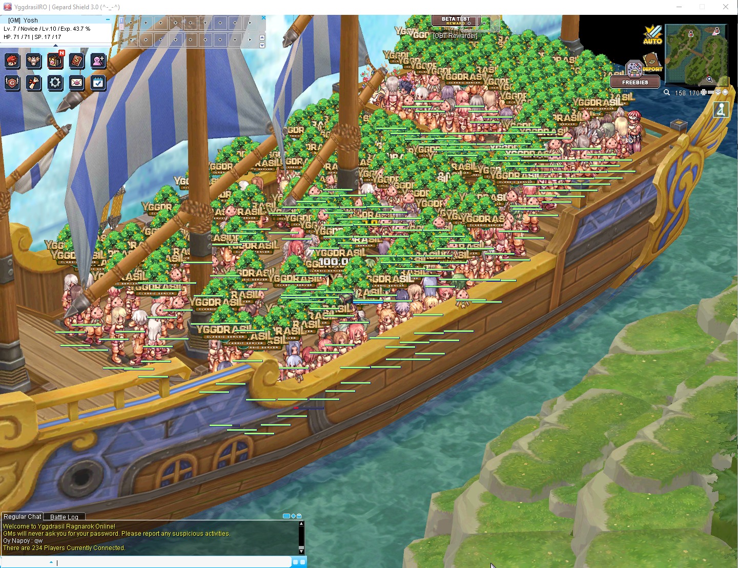 YggdrasilRO Server Information - RMS Private RO Server Listing